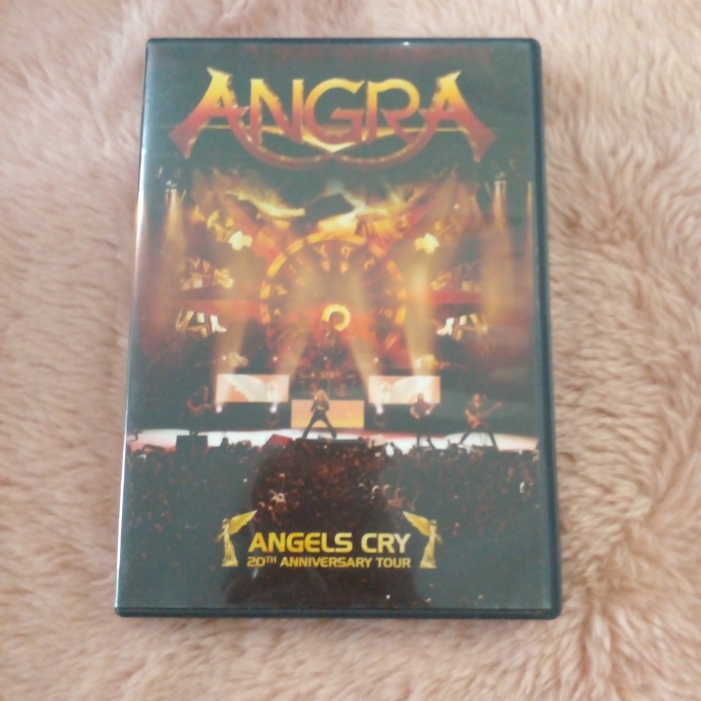 DVD Angra Angels Cry 20th Anniversary OBS* | Shopee Brasil