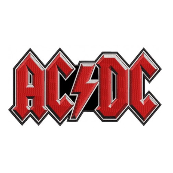 Patch Bordado Termocolante - ACDC | Shopee Brasil