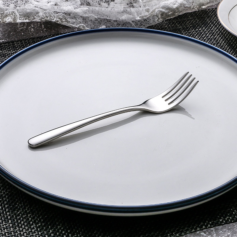 6 peças Garfo Para Sobremesa Bolo e Doces de Aço Inox | Shopee Brasil