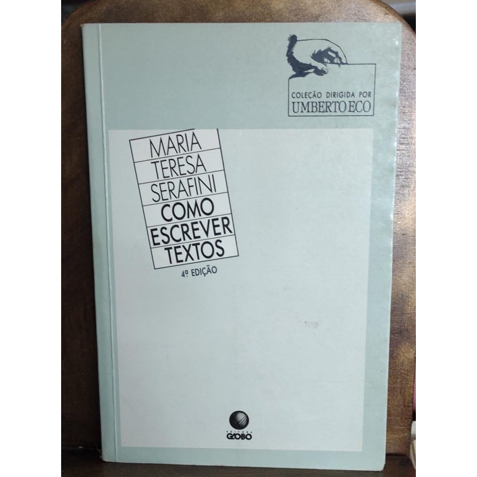 Como Escrever Textos, Maria Teresa Serafini | Shopee Brasil