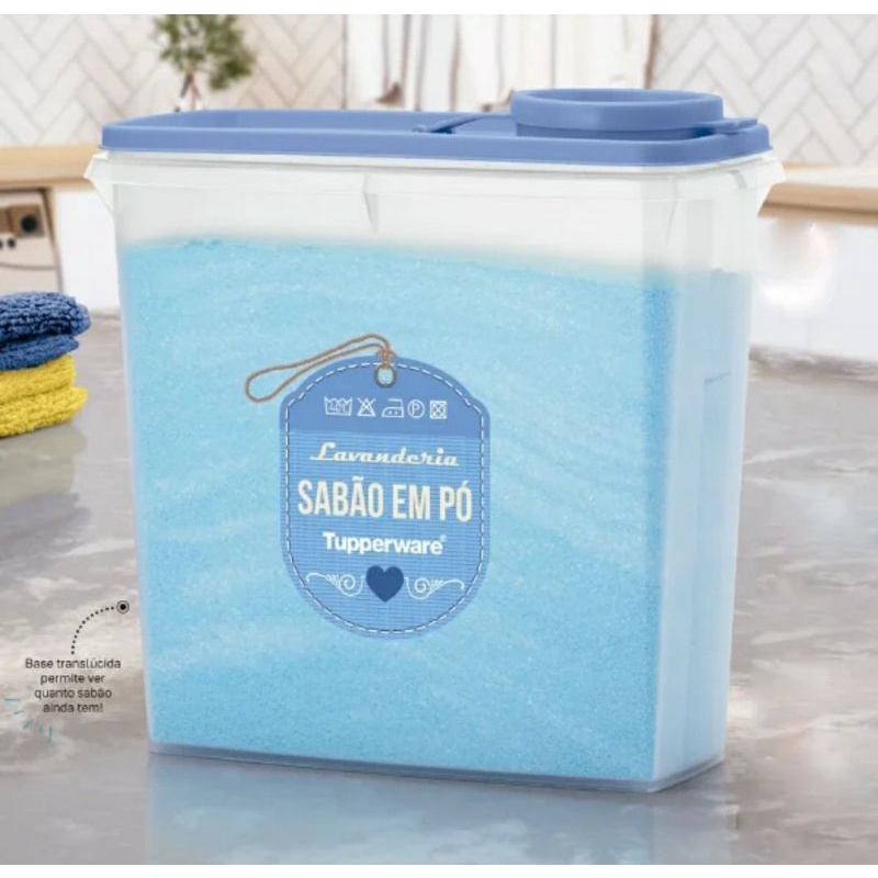 Porta Sabão Em Pó 2kg Tag Tupperware | Shopee Brasil