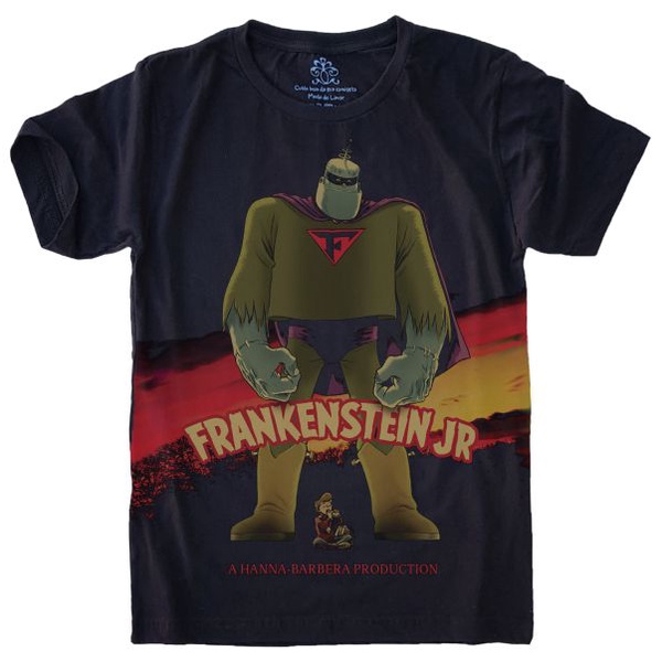 Camiseta Frankenstein Jr Desenho Antigo Masculina Feminina Infantil ...