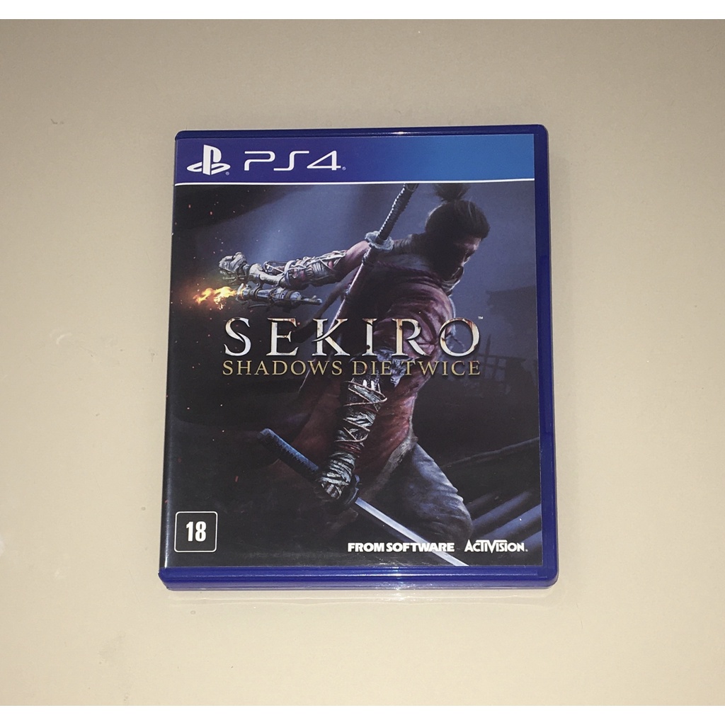 Jogo PS4 Sekiro Shadows Die Twice Mídia Fisica | Shopee Brasil