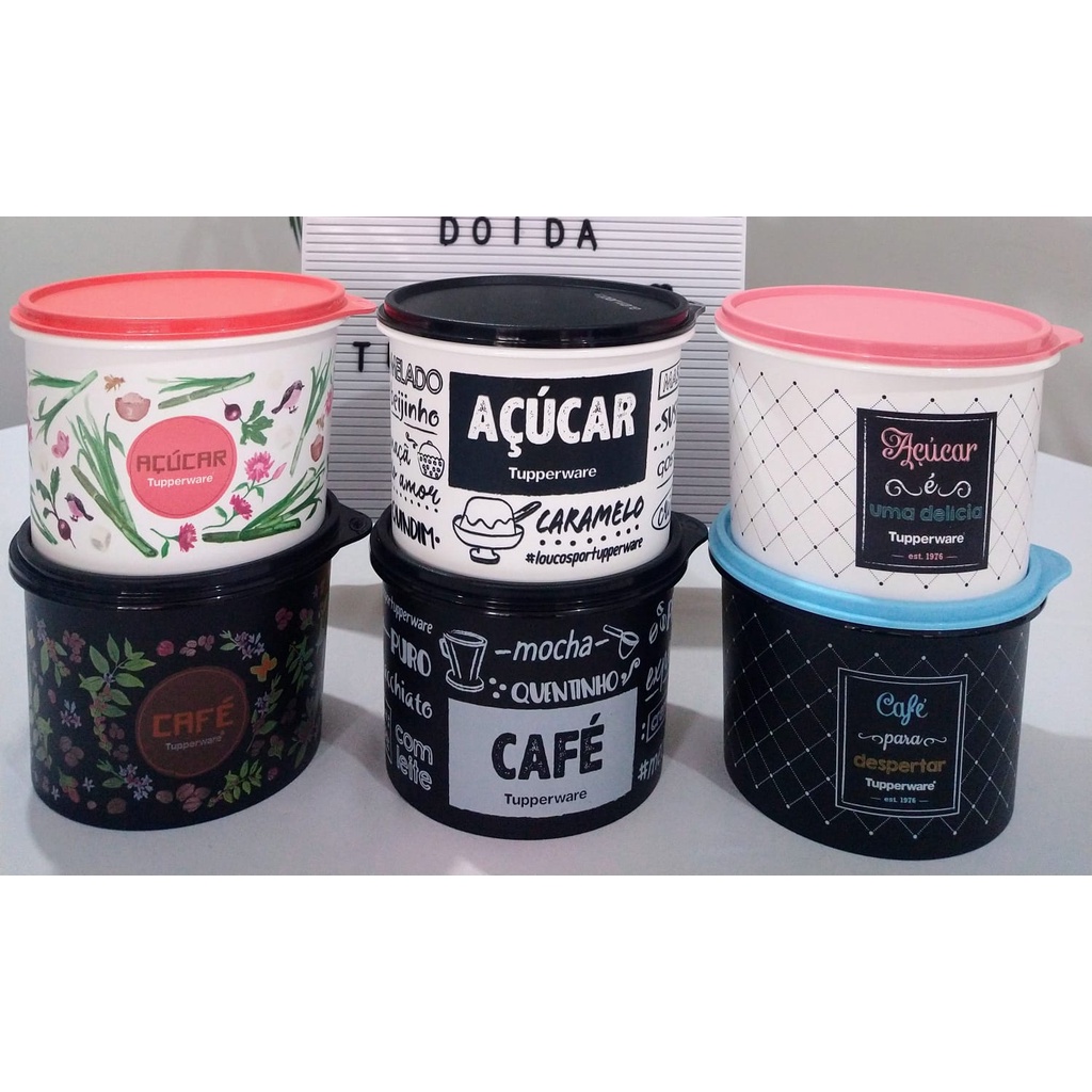 Tupperware Kit Café & Açúcar | Shopee Brasil