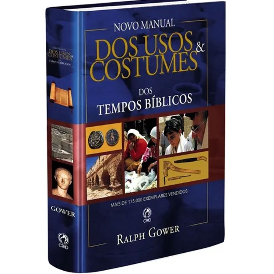 Novo Manual Dos Usos E Costumes Dos Tempos Bíblicos - Editora CPAD | Shopee Brasil