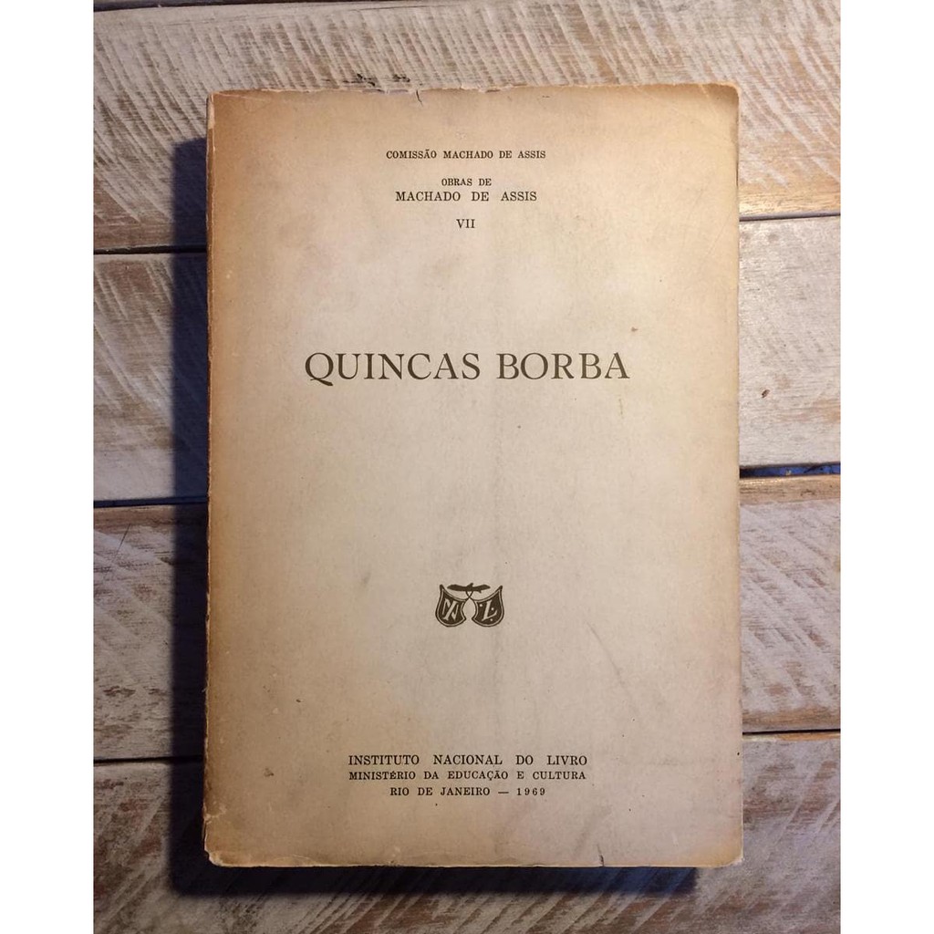 Quincas Borba - 1969. Edição de Colecionador | Shopee Brasil