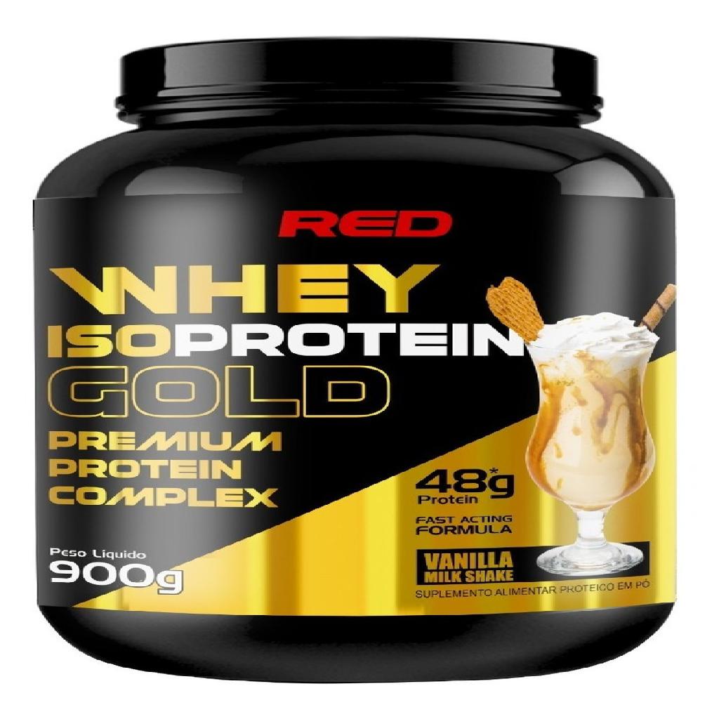 Whey Isoprotein Gold 900g- Red Series | Shopee Brasil