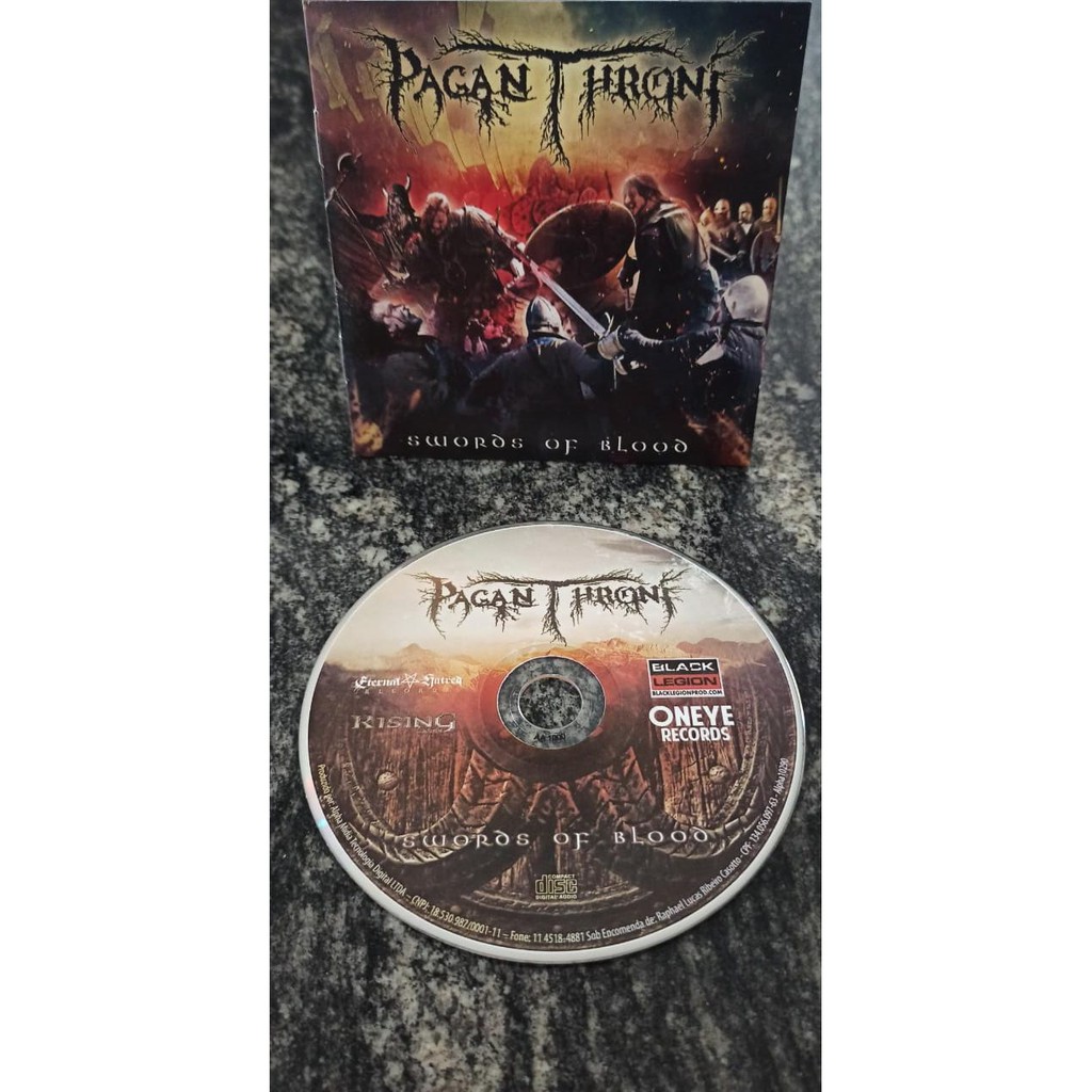 Pagan Throne - Swords of Blood (Pagan/Viking Metal) | Shopee Brasil