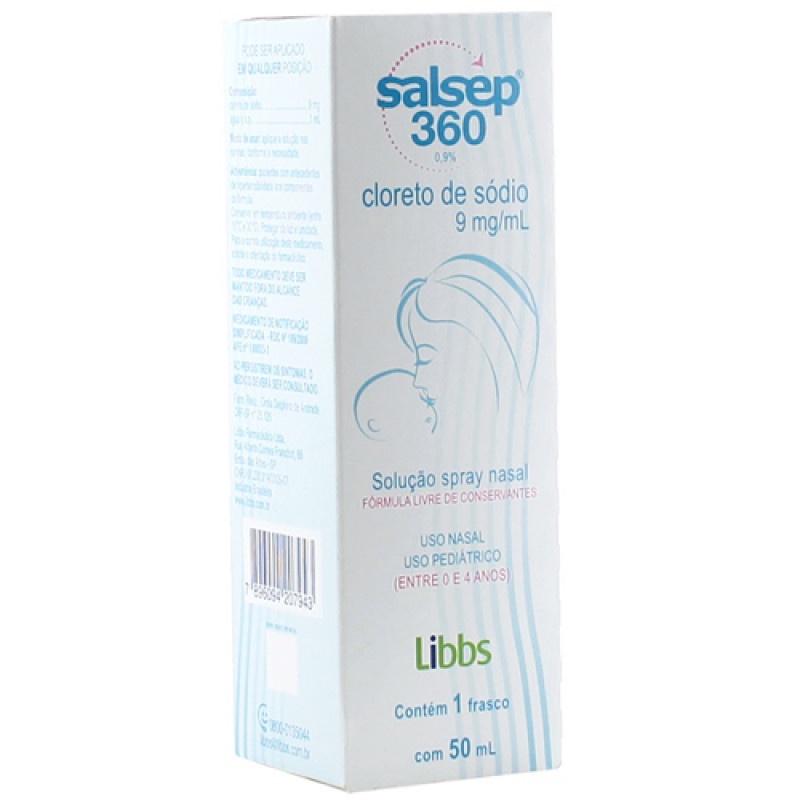 Salsep 360 Spray Nasal 50ml - Uso Pediátrico | Shopee Brasil
