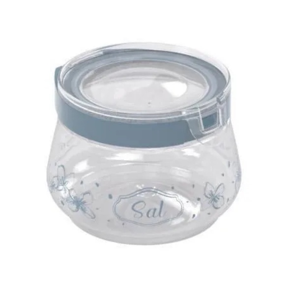 Pote De Plástico 700 Ml Flip Sal | Shopee Brasil