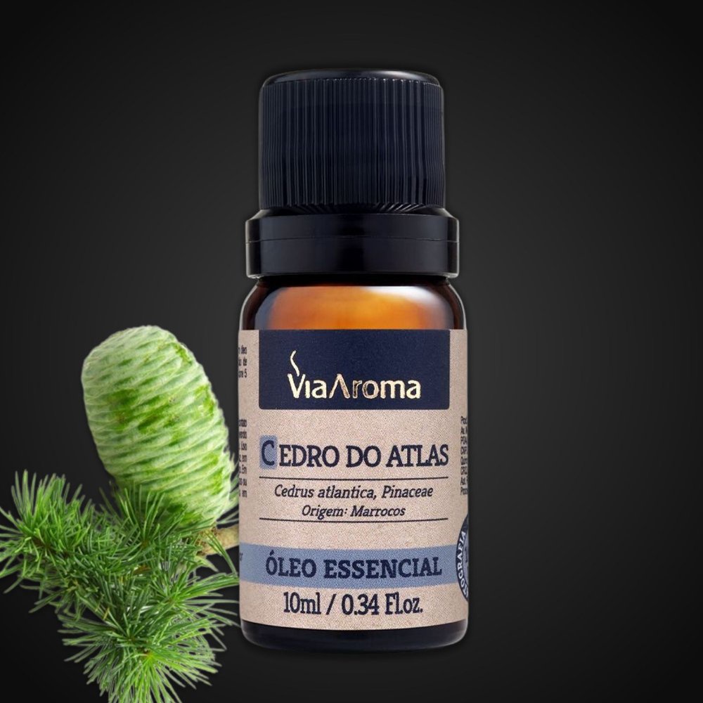 Óleo Essencial de Cedro do Atlas - 10ml | Shopee Brasil