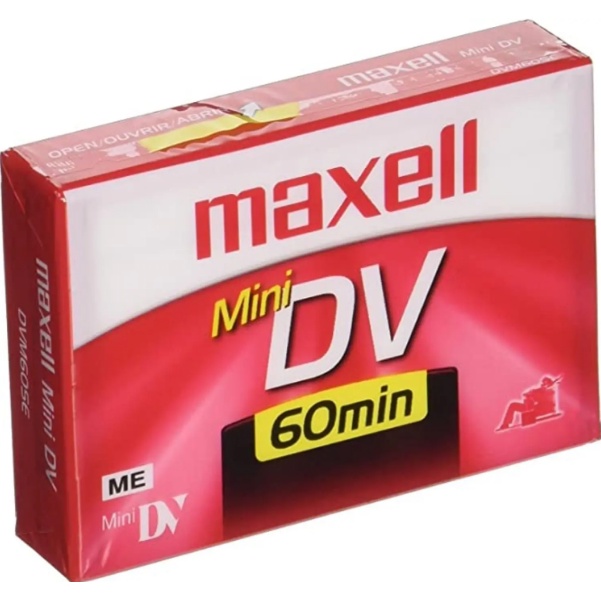 FITA MINI DVD MAXELL 60min | Shopee Brasil