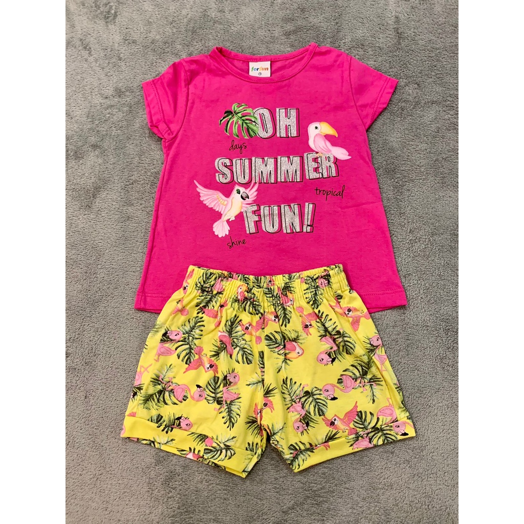 Conjunto Summer ForFun | Shopee Brasil