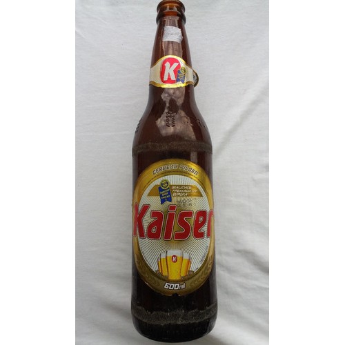 Garrafa Antiga Cerveja Kaiser - 600 Ml - X60 | Shopee Brasil