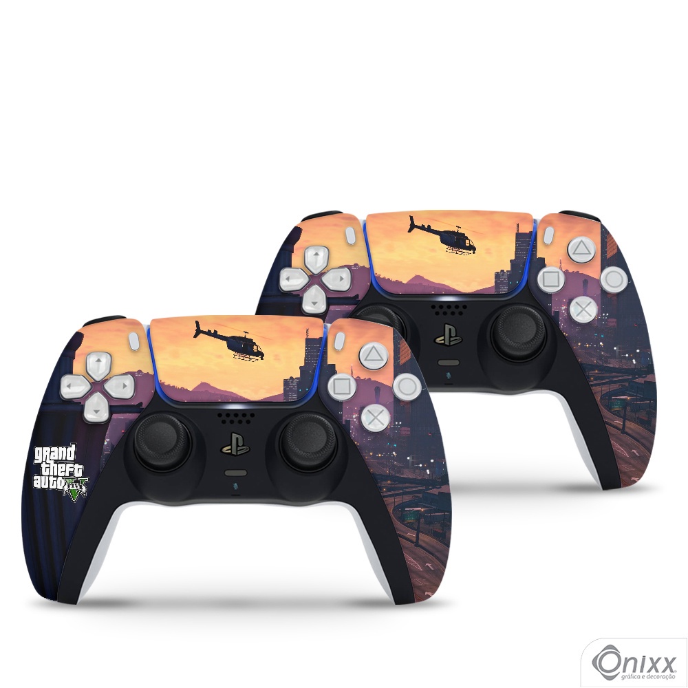 Skin PS5 JOYSTICKS Adesiva GTA V | Shopee Brasil
