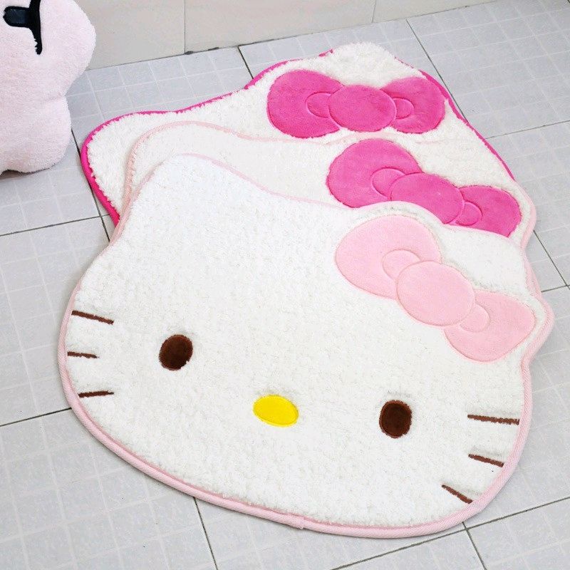 Tapete hello kitty capacho my melody carpete kuromi sanrio | Shopee Brasil