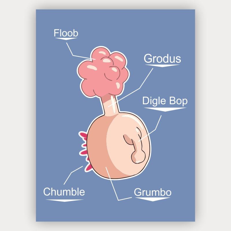 QUADRO PLUMBUS - RICK AND MORTY - Faz a Boa!