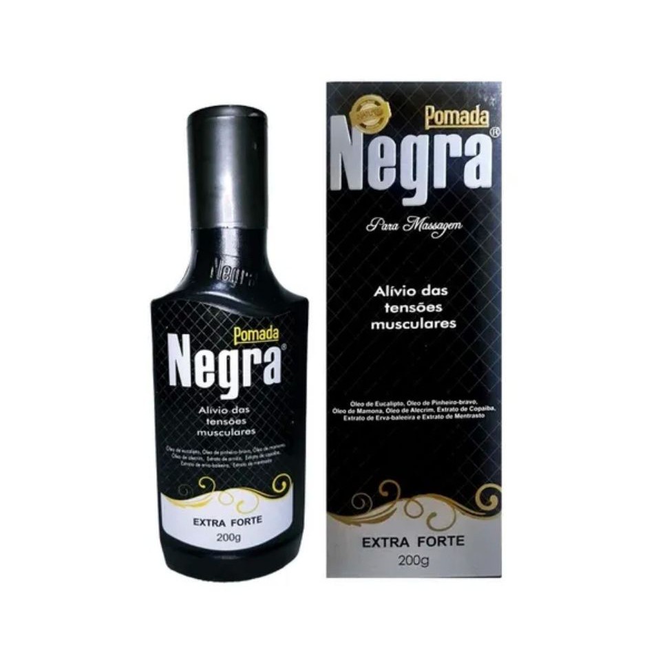Pomada Negra Extra Forte 200g Natubio A ORIGINAL! | Shopee Brasil