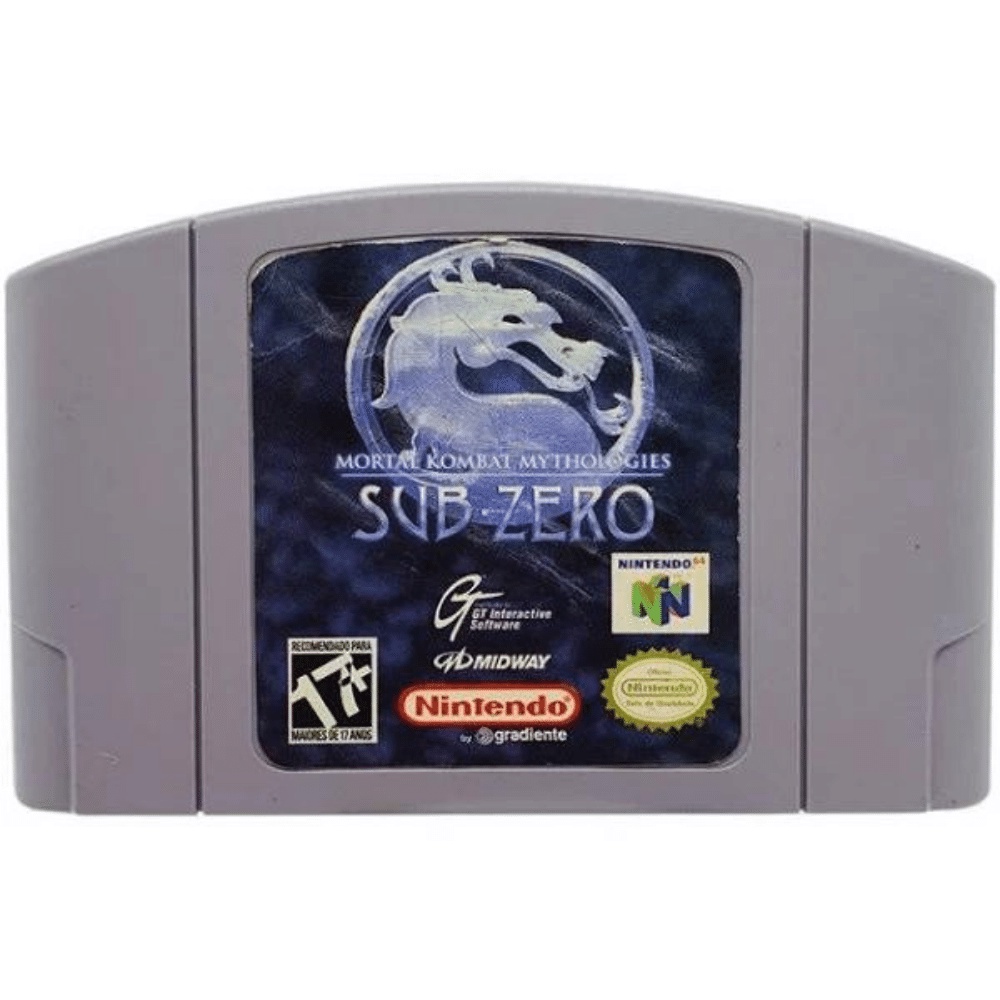 Mortal Kombat Mythologies: Sub-Zero - Nintendo 64 - N64 Original ...