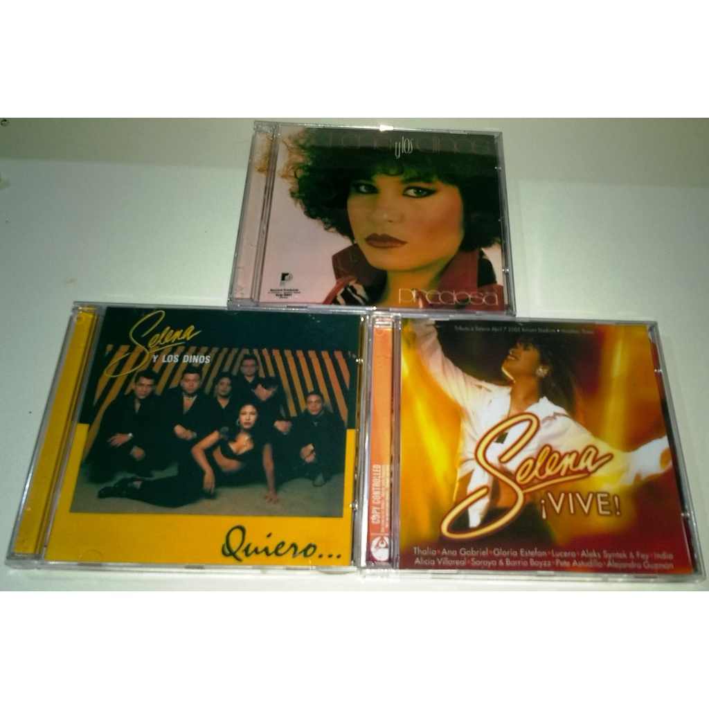 CDS 1988 - Selena - Preciosa - 1993 - Selena y Los Dinos - Quiero ...