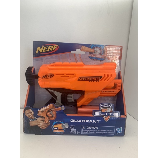 Nerf n-strike elite quadrant - hasbro | Shopee Brasil