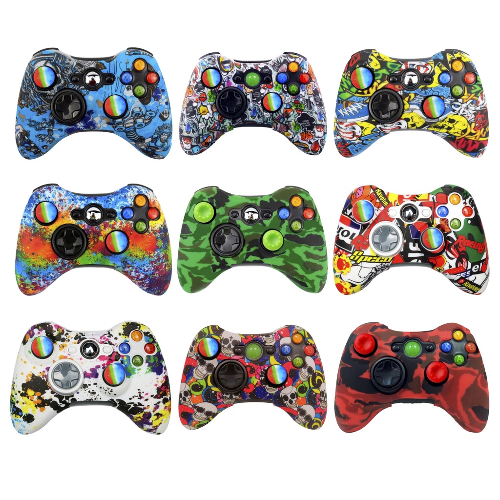 Capa Capinha Case Skin P/ Controle Xbox 360 em Silicone | Shopee Brasil
