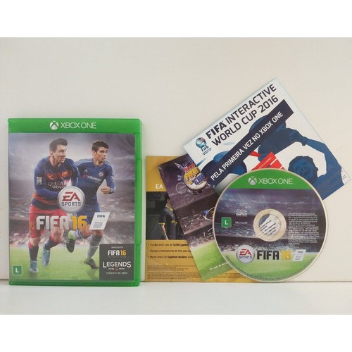 Fifa 16 Xbox One Midia Física Original Completo - Escorrega o Preço