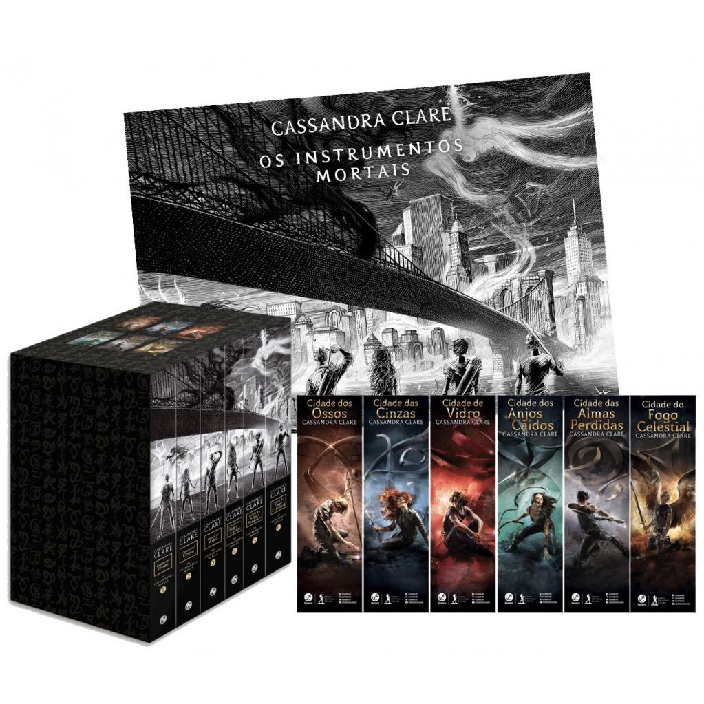 Box Instrumentos Mortais (Acompanha pôster e marcadores) | Shopee Brasil