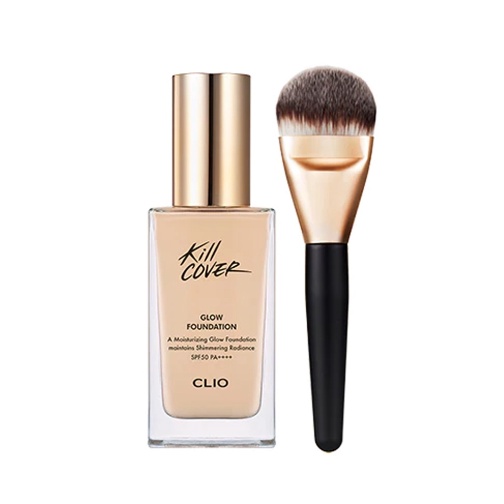 clio kill cover new matte foundation 38g brush 1ea | Shopee Brasil