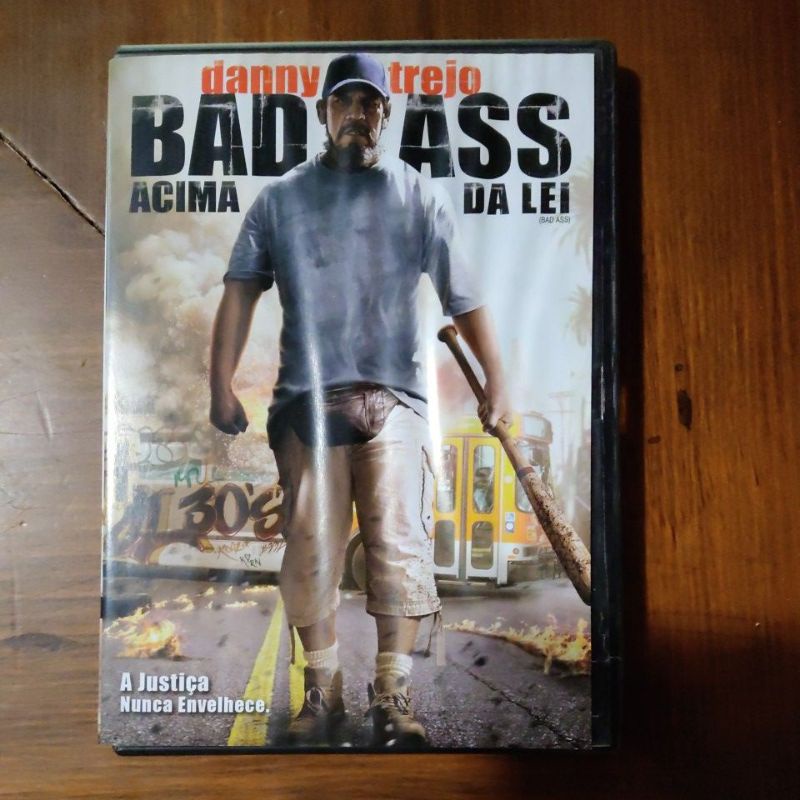 DVD Original Bad Ass Acima da Lei Danny Trejo | Shopee Brasil