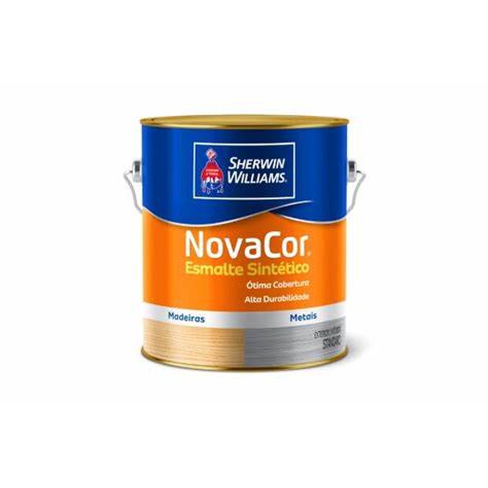 Novacor Esmalte Sintetico GL 3,6lts - Laranja | Shopee Brasil