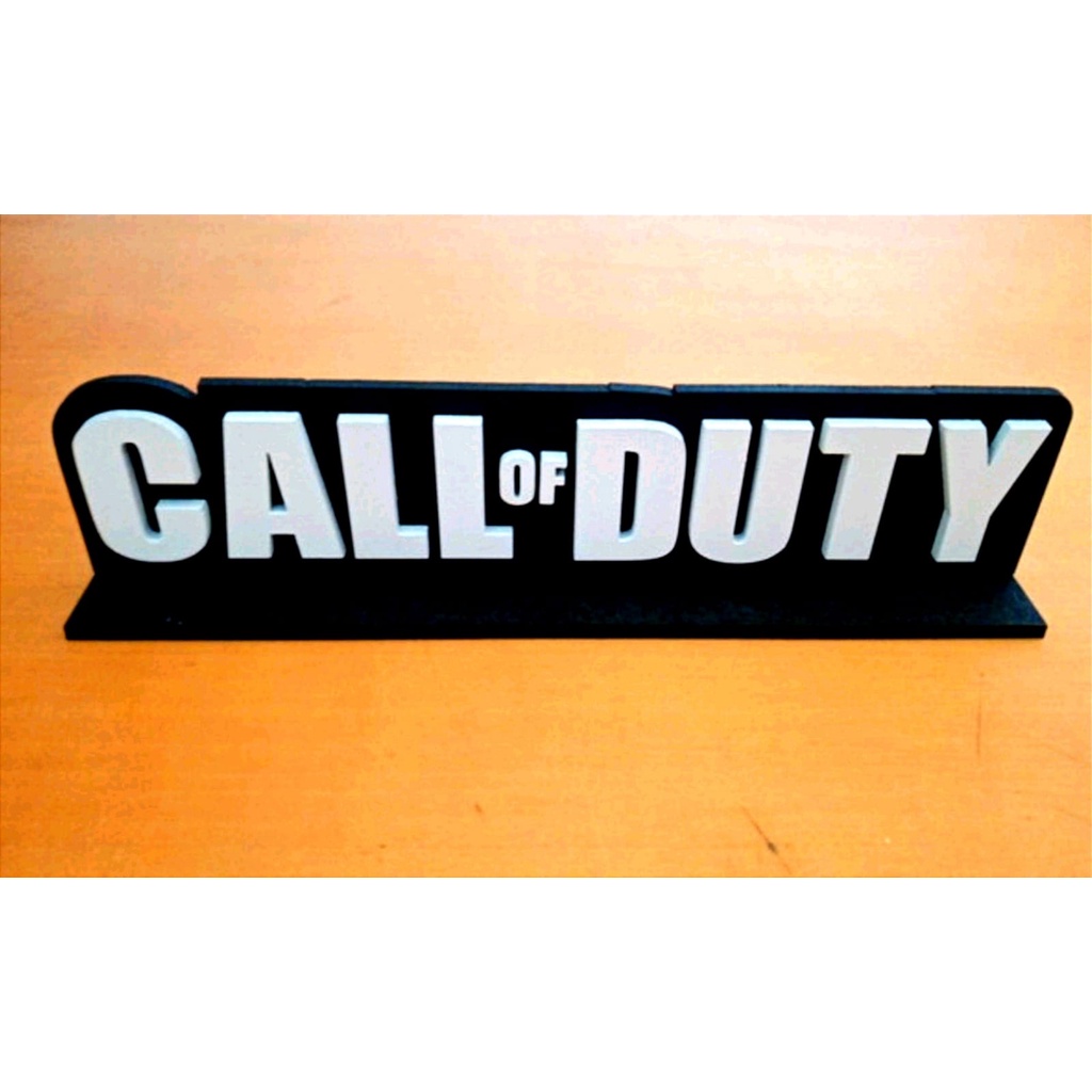 Placa gamer 3d call of duty warzone | Shopee Brasil