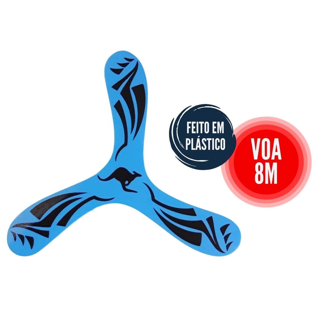 Bumerangue Agile Original - Boomerang - Diversão Garantida - Voa 8 ...