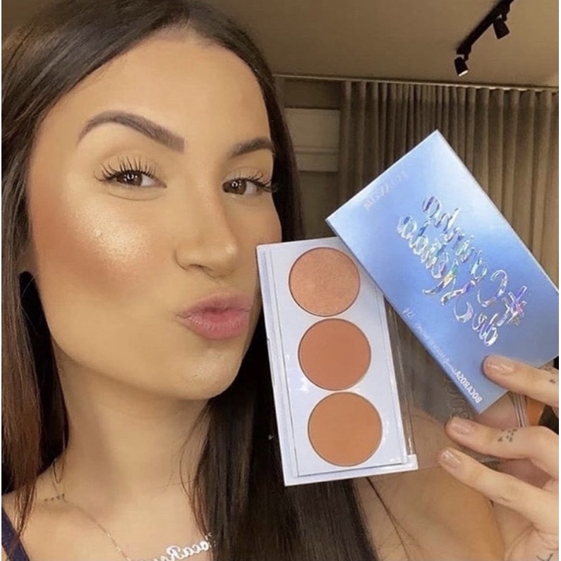 Paleta de Blush Carinha de Metida Boca Rosa Beauty 7,5g | Shopee Brasil