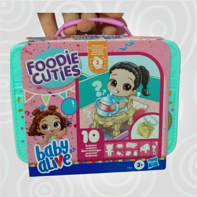 Maleta Baby Alive 10 surpresas Food Cuties Original Hasbro | Shopee Brasil