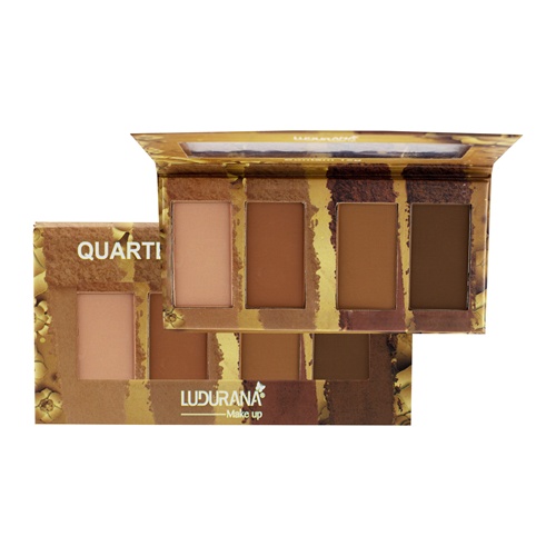 Paleta Quarteto de Contorno Ludurana B00033 | Shopee Brasil