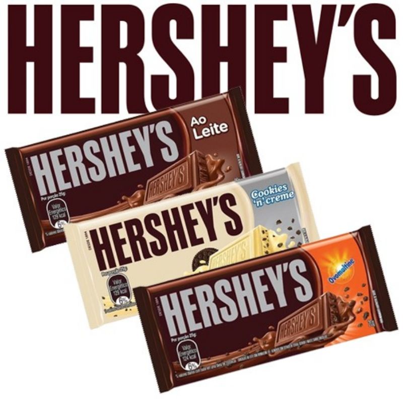 Chocolate Hersheys mini barra de 20g | Shopee Brasil