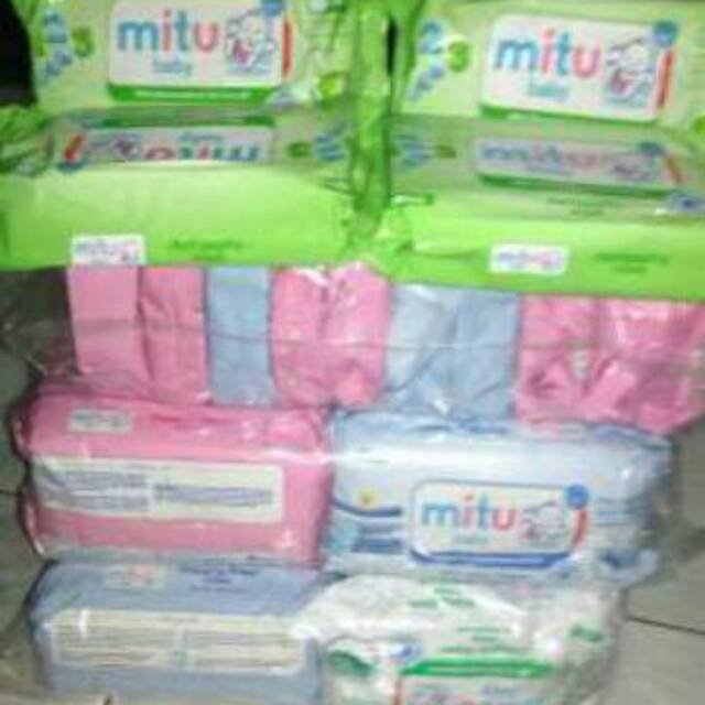 Lenços Umedecidos Mitu 50 Folhas + 50 Folhas | Shopee Brasil