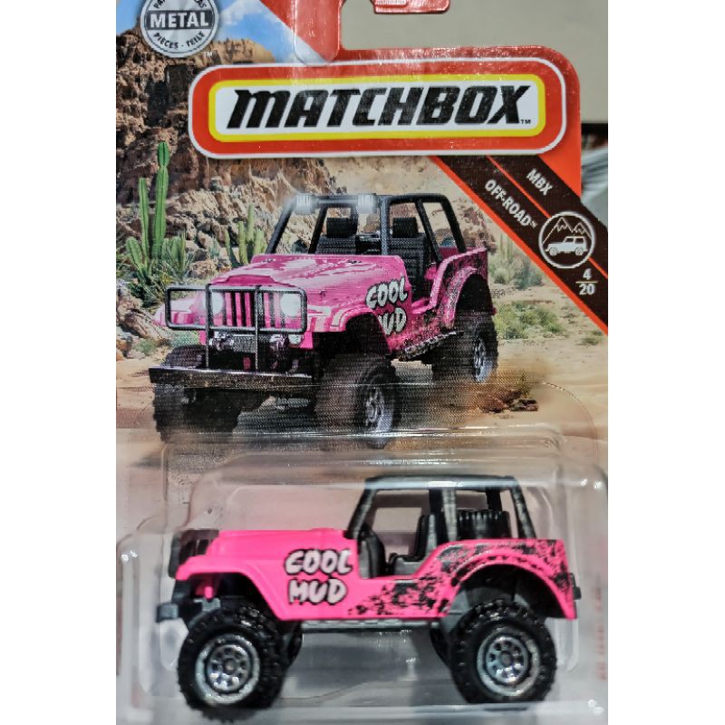 Jeep rosa Matchbox | Shopee Brasil