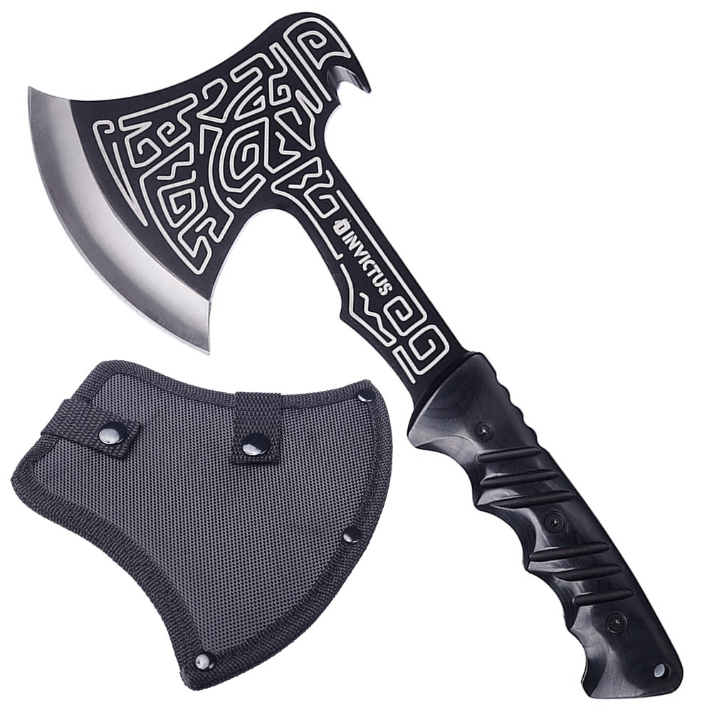 Machado Viking Machadinha Tatica Invictus Bjorn Texturizada Full Tang ...