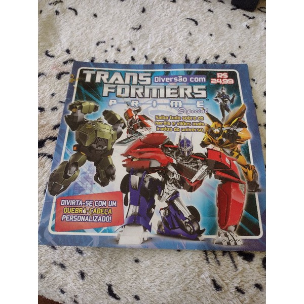 livro ilustrado Transformers | Shopee Brasil