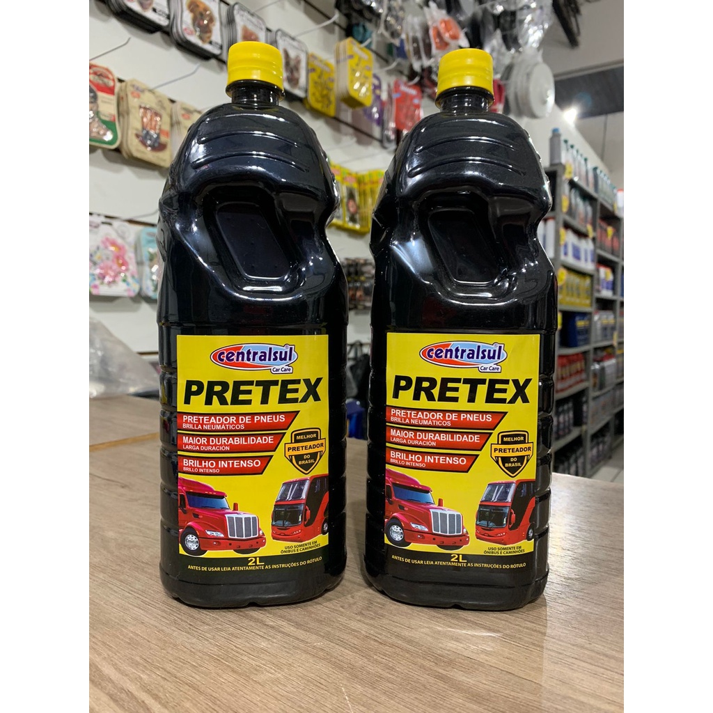 Preteador De Pneus Pretex 2l Centralsul (pretinho) | Shopee Brasil