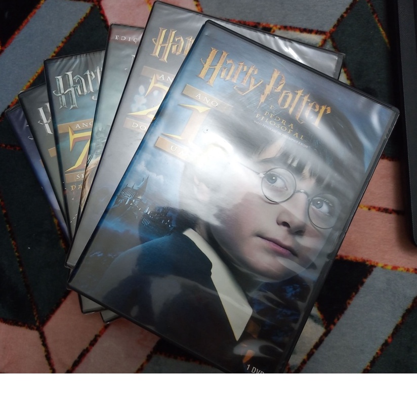 Coleção DVDs Harry Potter (8 Dvds) | Shopee Brasil
