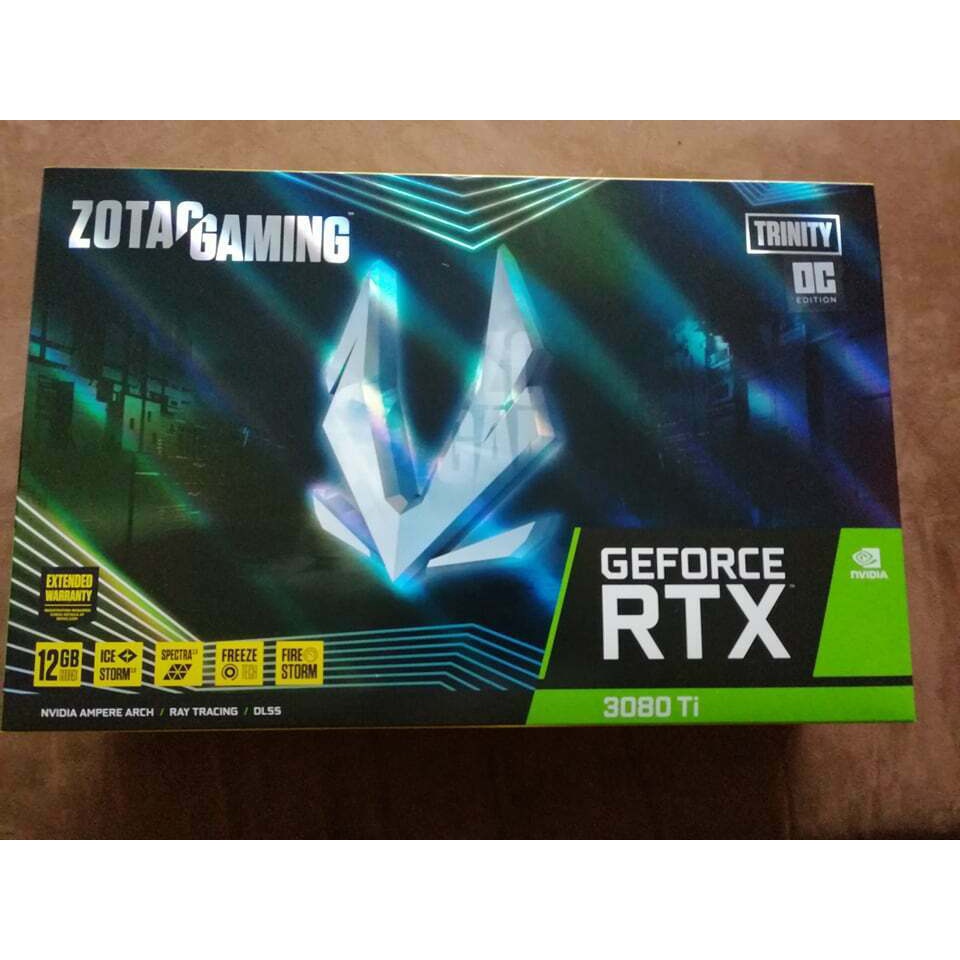ZOTAC GeForce RTX 3080 Ti Trinity OC LHR GDDR6X | Shopee Brasil