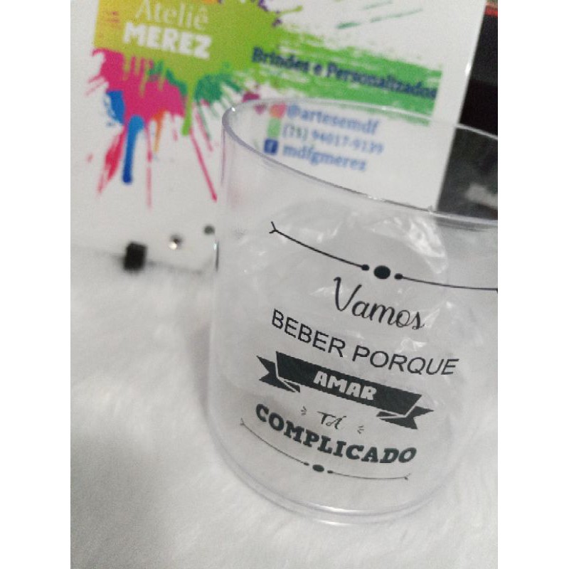 30 copos de Wisk Personalizado transparente | Shopee Brasil