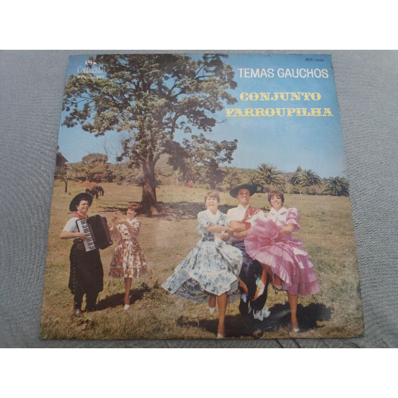Lp Disco Vinil Conjunto Farroupilha - Temas Gaúchos | Shopee Brasil