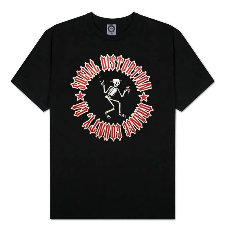 Camiseta Social Distortion - Logo Masculina | Shopee Brasil