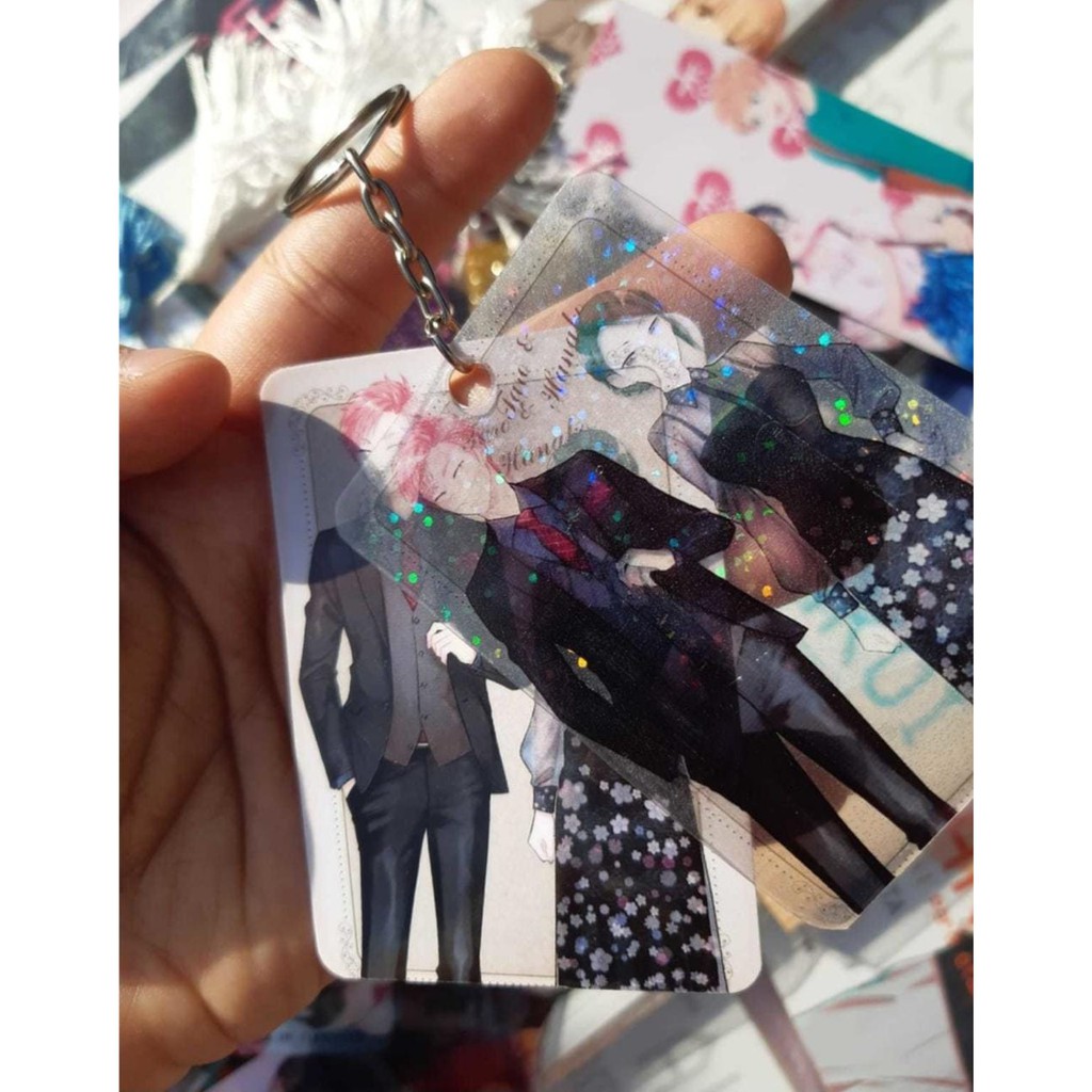 Chaveiro de plaquinha duplo Wotakoi-Taro e Hanako modelo 1 | Shopee Brasil