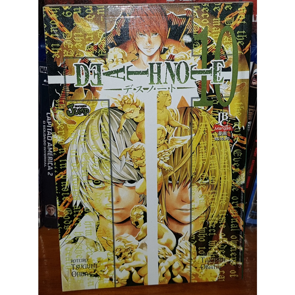 Mangá Death Note - Vol 10 - JBC | Shopee Brasil