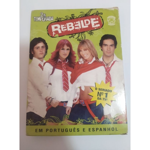 dvd segunda temporada rbd rebelde | Shopee Brasil